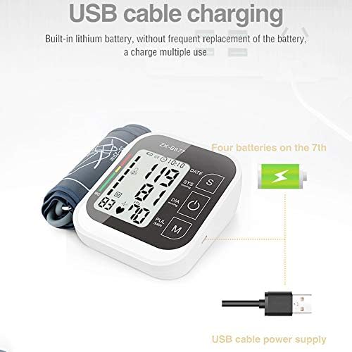 Sock Upper Arm Blood Pressure Monitor Digital Automatic Measure Blood ...