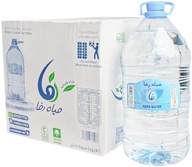 سعر Rafa Water - Bottled Drinking Water, Carton of 4x5Ltr فى السعودية ...