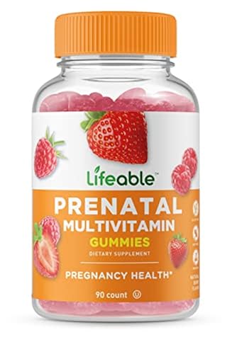 Lifeable Prenatal Multivitamin - Great Tasting Natural Flavor Gummy ...