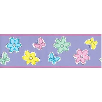 Bedtime Butterfly Wall Border - Wallpaper Borders - Amazon.com