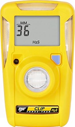 BW Technologies BWC3-H BW Clip Single Gas H2S Monitor, 10/15: Amazon ...