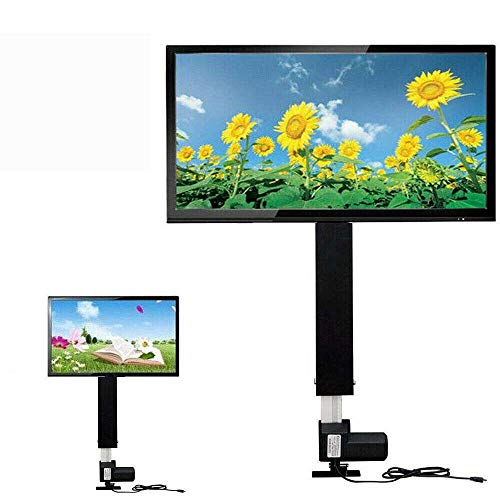 TV Lift Mount Bracket with Remote Controller Fit for 14" - 32" TV LCD ...