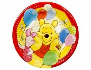 Amazon.com: Disney Winnie The Pooh Plates Set (20cm) 8pcs: Toys & Games