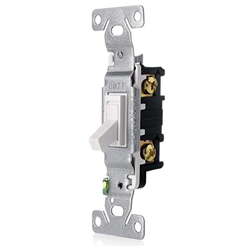 [10 Pack] BESTTEN Single-Pole Toggle Light Switch with Wallplate, 15A ...