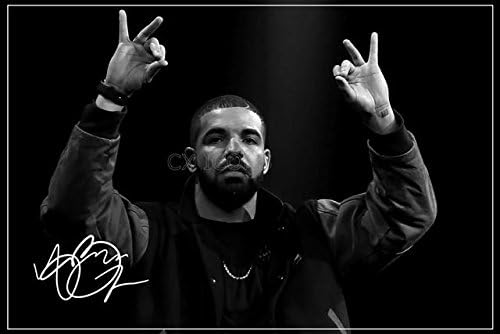 Drake Photo Print Poster - pre Signed - Superb Quality - N.0 3 (12x8 ...