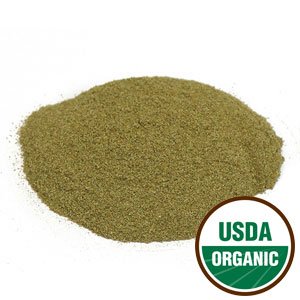 Bilberry Leaf Powder Organic - Vaccinium myrtillus, 1 lb, - The Herb Forest