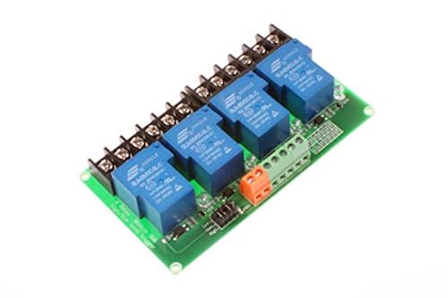 NOYITO 30A 4 Channel Relay Module High Low Level Trigger with ...