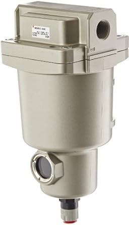 SMC AMG450C-N04C Water Separator, N.C. Auto Drain, 2, 200 L/min, 1/2 ...