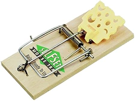 Self Set Wooden Mouse Trap Twin Pack: Amazon.co.uk: Garden & Outdoors