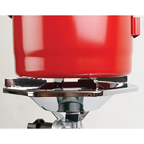 Coleman Bottletop Propane Camping Stove, Portable 1-Burner Adjustable Stove with Wind Baffles ...