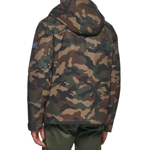 Tommy Hilfiger Men's Soft Shell Sherpa Lined Jacket Gray Size Medium ...