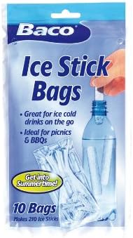 Snapies 85B04 Baco Ice Stick Bags X10: Amazon.co.uk: Kitchen & Home