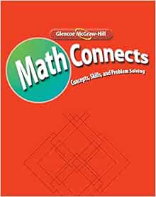 Amazon.com: Math Connects: Concepts, Skills, and Problems Solving ...