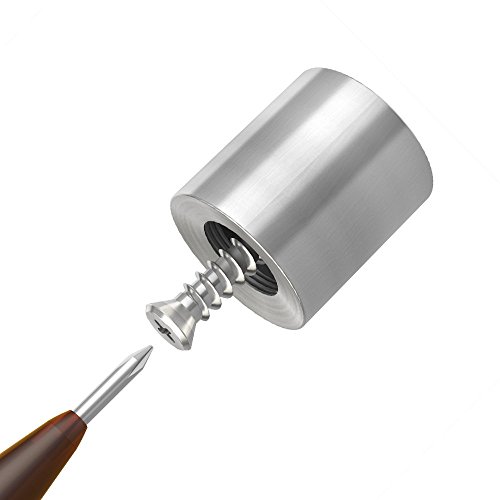 LuckIn Sign Standoffs Stainless Steel, 3/4" x 1" Wall Standoff - Want ...