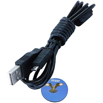 Amazon.com : HQRP USB Data Transfer Cable for Sony Alpha A70 A100 A200 ...