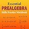 Essential Prealgebra Skills Practice Workbook: McMullen, Chris ...
