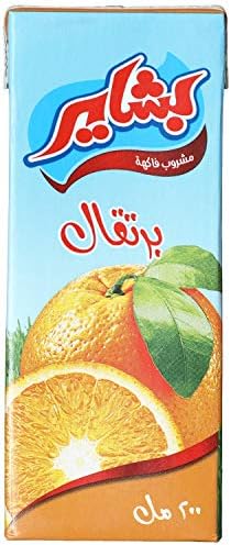 Bashayer Orange Fruit Drink, 200 ml - Set of 27 price in Egypt | Amazon ...