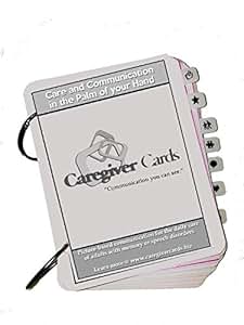Amazon.com: Caregiver Cards - Picture Based Communication Cue Cards ...