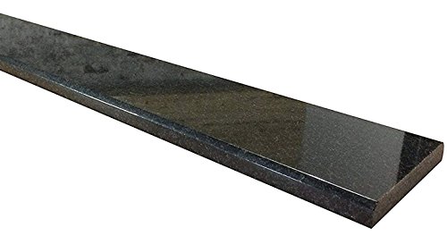 Absolute Black Italian Granite Threshold - Size 30 x 5 inch - Polished ...