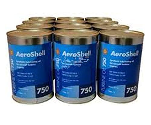 AeroShell Turbine Oil 750 Synthetic Turbine Engine Oil - 24 Liter/Case ...