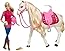Amazon.com: Barbie Saddle 'N Ride Horse: Toys & Games