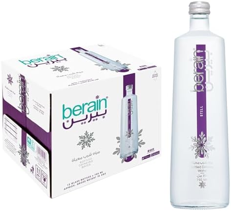 Berain Glass Bottle Still Water, 12 x 750 ml price in Saudi Arabia ...