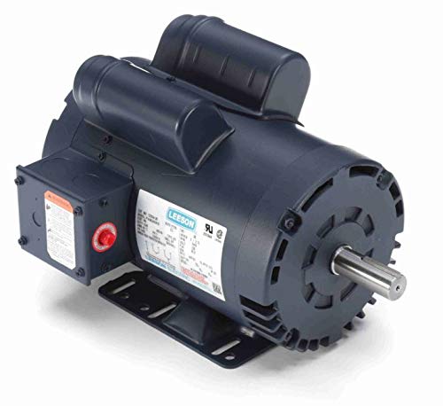 5HP 3450rpm 145T 230V Replacement Air Compressor Motor Leeson Electric ...