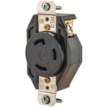 Iron Box Locking L6-30R Receptacle, 30A/125V, 2P 3W, IBX-L630R: Amazon ...