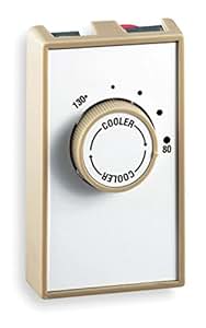 Attic Fan Thermostat, Attic Fan Control, Cooling Only, 120 to 240VAC ...