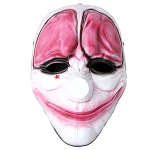 Amazon.com: Payday 2 the Heist Hoxton Mask Halloween Mask Collection ...