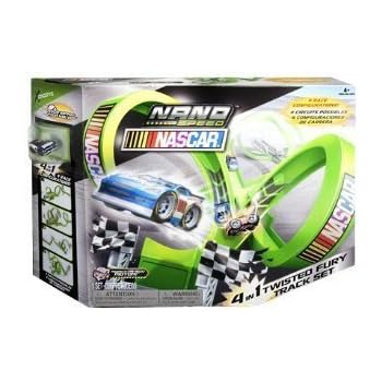 Amazon.com: Spinmaster Nano Speed Moto Meltdown Track Set: Toys & Games