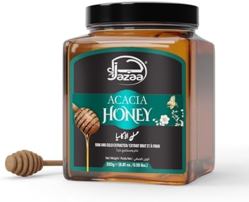 Jazaa Acacia Honey 250g price in Saudi Arabia | Amazon Saudi Arabia ...