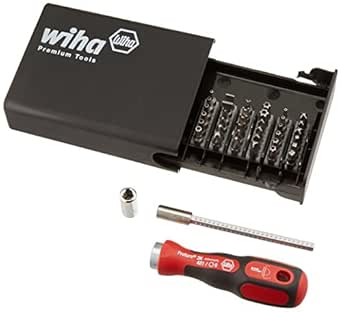 Wiha 71990 Standard Security Bit Set, 39 Piece - Screwdriver Bit Sets ...