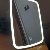 Jordan & judy Makeup Mirror Touch Screen Vanity Mirror with LED ...