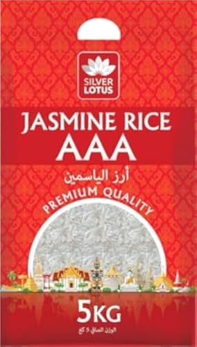 Silver Lotus Jasmine Rice AAA premium quality, 5KG price in UAE ...