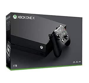 Amazon.com: Microsoft Xbox One X 1TB Console with Wireless Controller ...