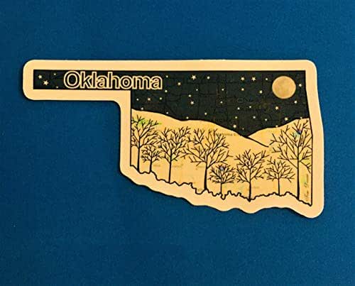 Amazon.com: Oklahoma Sticker, Oklahoma, Oklahoma Bumper Sticker ...