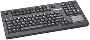 Amazon.com: CHERRY Compact QWERTY Mechnical USB Keyboard with Touchpad ...