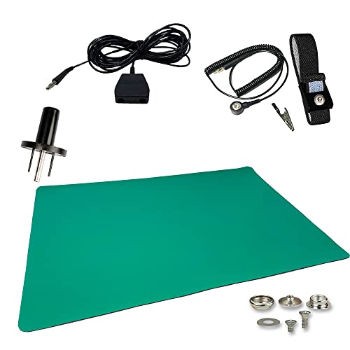 ESD Anti-static Soldering Mat 24x24 Heat Resistant ESD Soldering Mat ...