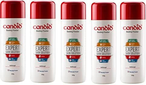 Candid Dusting Powder Expert Skin Solution 100g Pack of 5 price in UAE ...