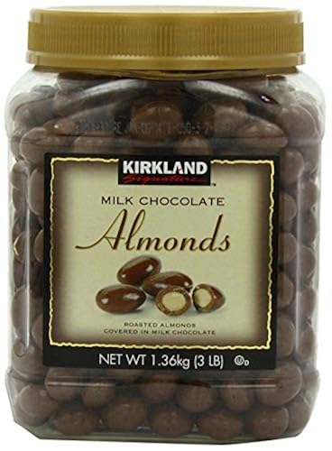Kirkland Signature, Milk Chocolate Almonds, (Family Bundle), 1.36 kg in ...