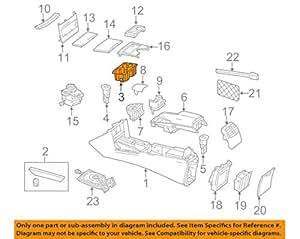 Amazon.com: MERCEDES-BENZ 2126800110 GENUINE OEM CUP HOLDER: Garden ...