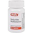 Amazon.com: Rugby Daily-Vite Multivitamin Vitamin Supplement - 100 Tablets (2 Pack) : Health ...