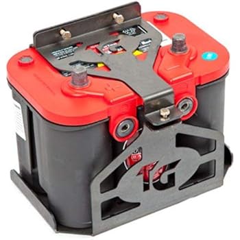 Amazon.com: Universal Billet Battery Tray Hold Down Trunk Relocation ...