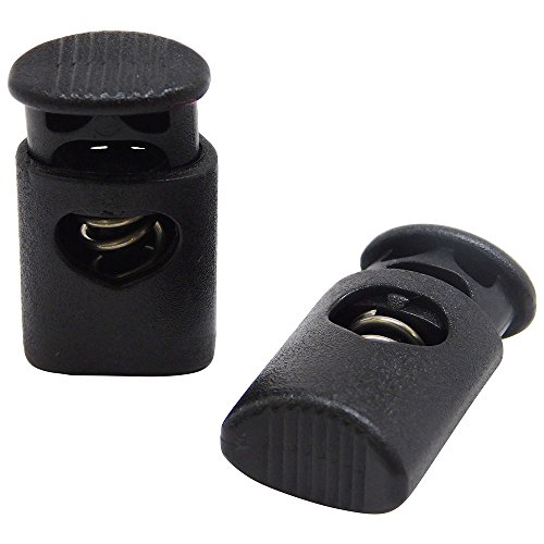 FMS Crown Cord Lock Plastic Spring Stop Toggle Stoppers - MasterBasser