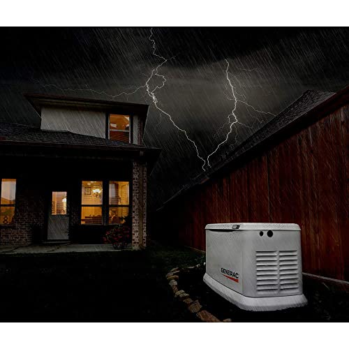 Generac Guardian 24kW Wi-Fi Enabled Portable Gas-Powered Home Standby ...