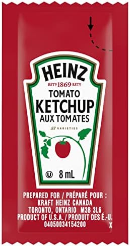 Heinz Tomato Ketchup, 8L (1000 Sachets) price in Egypt | Amazon Egypt ...