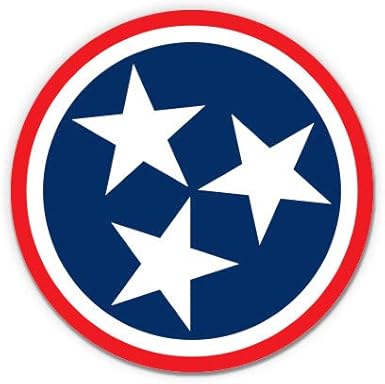 Amazon.com: GT Graphics Tennessee Stars - Vinyl Sticker Waterproof ...