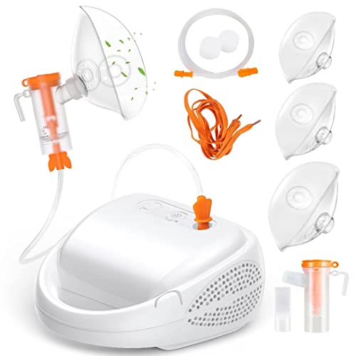 Compressor Nebulizer Machine for Adults and Kids with 1 Set Accessory ...