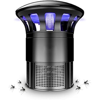 Atrapa Mosquitos Lampara, Bug Zapper, Mata Mosquitos Eléctrico USB LED ...